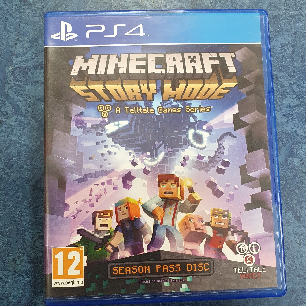Pre-owned Playstaion 4 PS4 Game Minecraft Story Mode - Own4Less